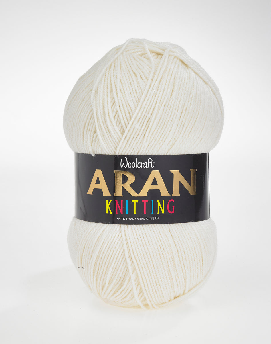 Cream - Aran Knit Yarn - 400g – Make it Wight