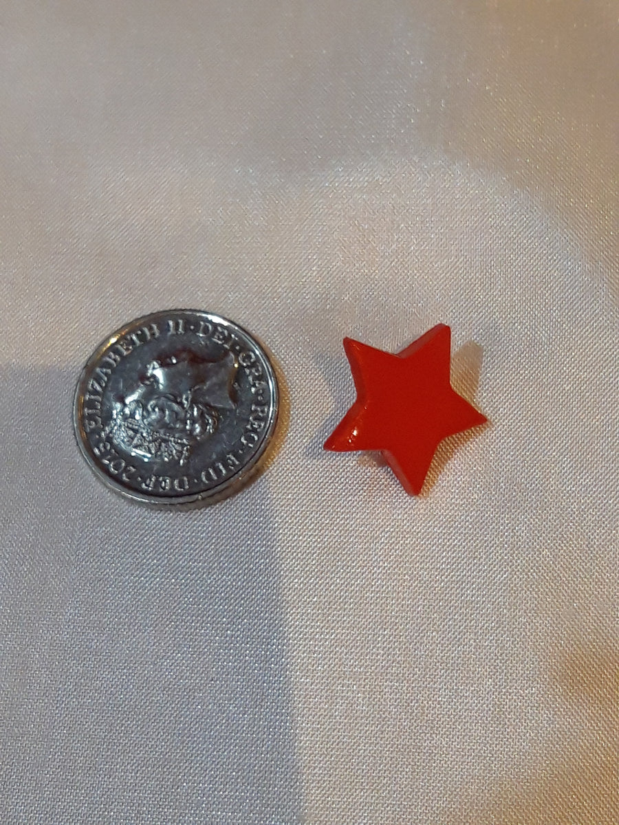 Red Star Button – Make it Wight